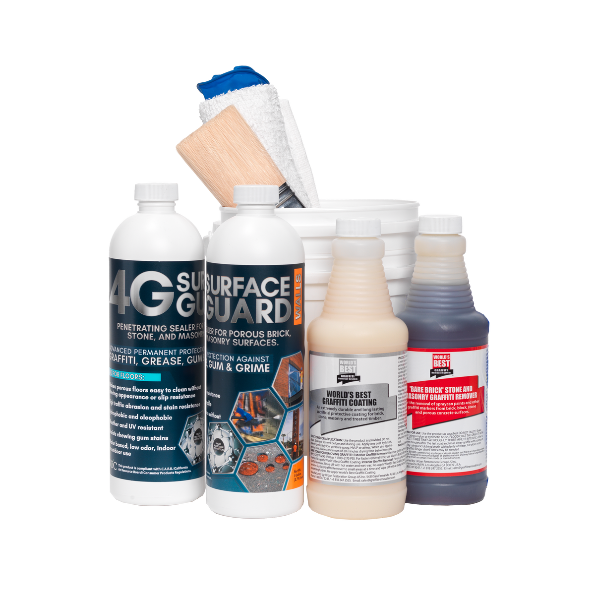World's Best Anti-Graffiti Coating Kit – World's Best Graffiti Removal ...