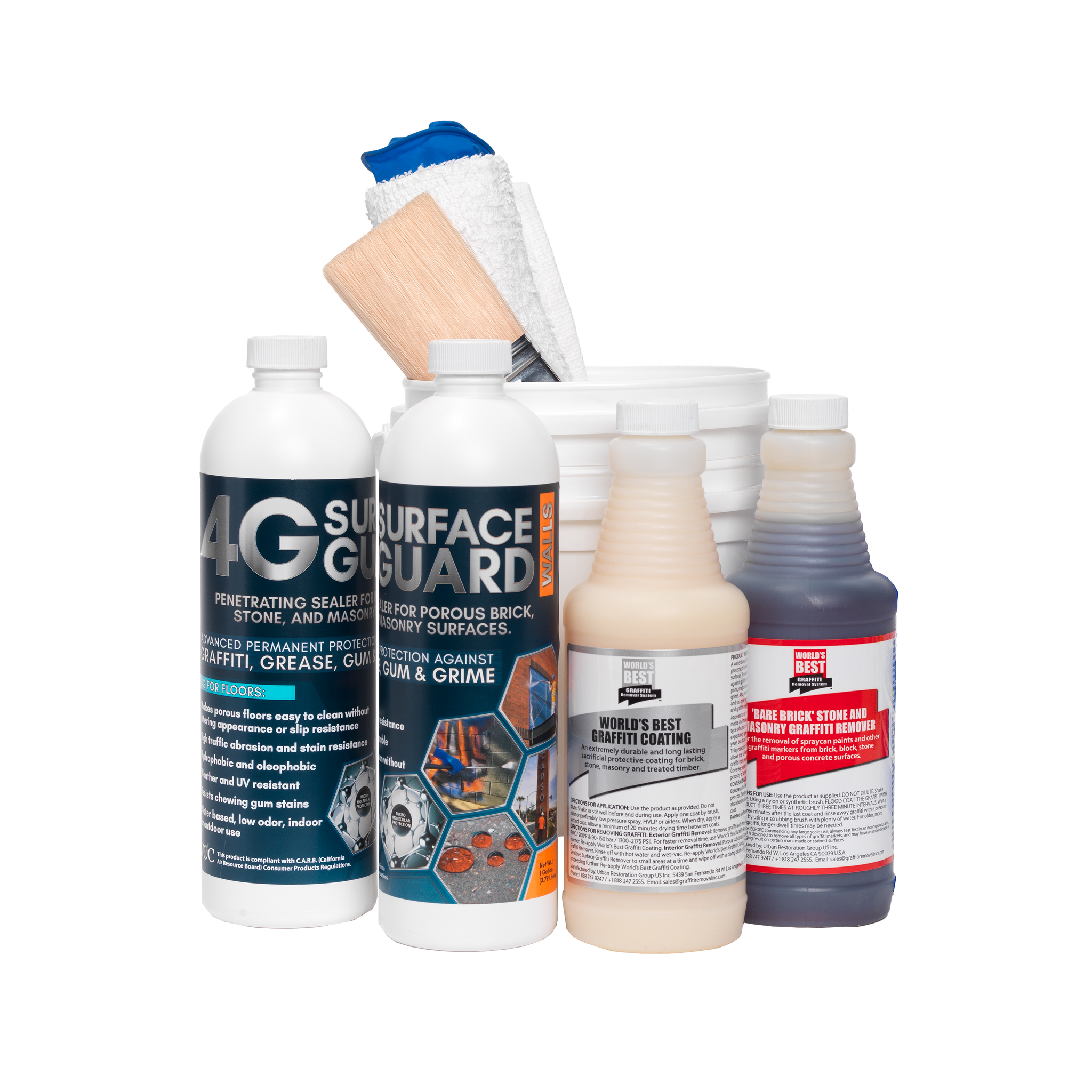 World's Best Anti-Graffiti Coating Kit – World's Best Graffiti Removal ...