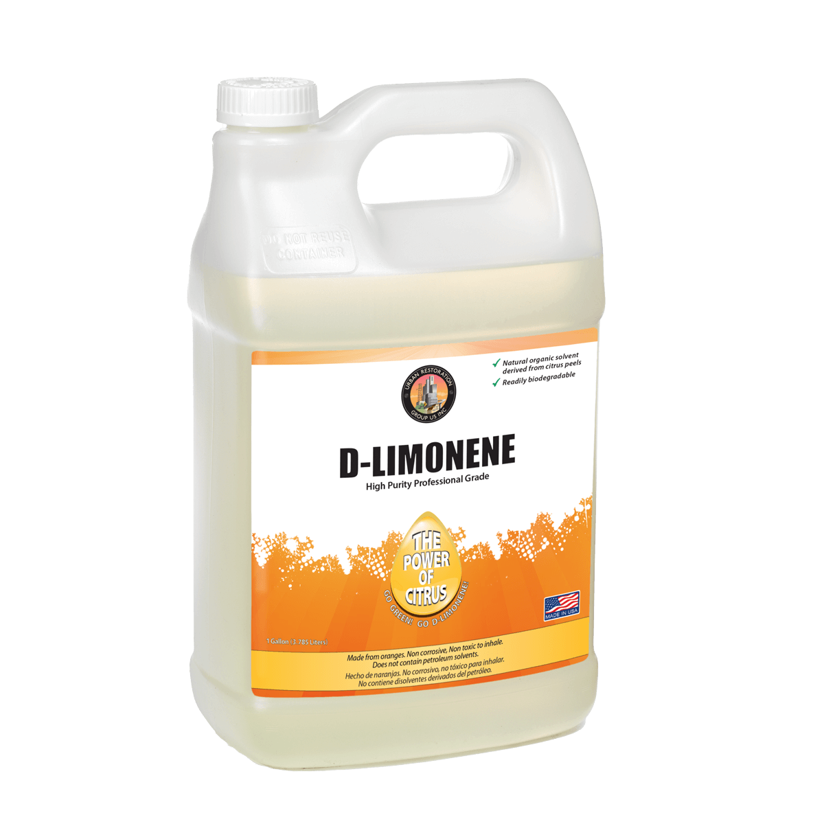 High-Purity D-Limonene Solvent - Industrial Cleaner & Degreaser – World ...