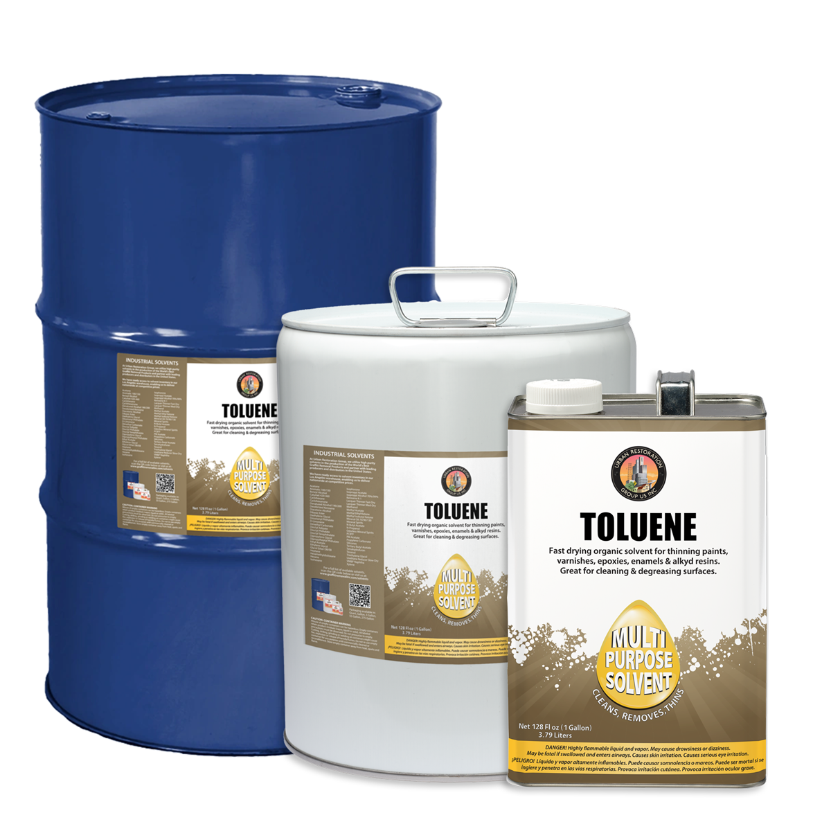 Toluene (Toluol) Solvent | Industrial Paint, Coatings, Adhesives ...