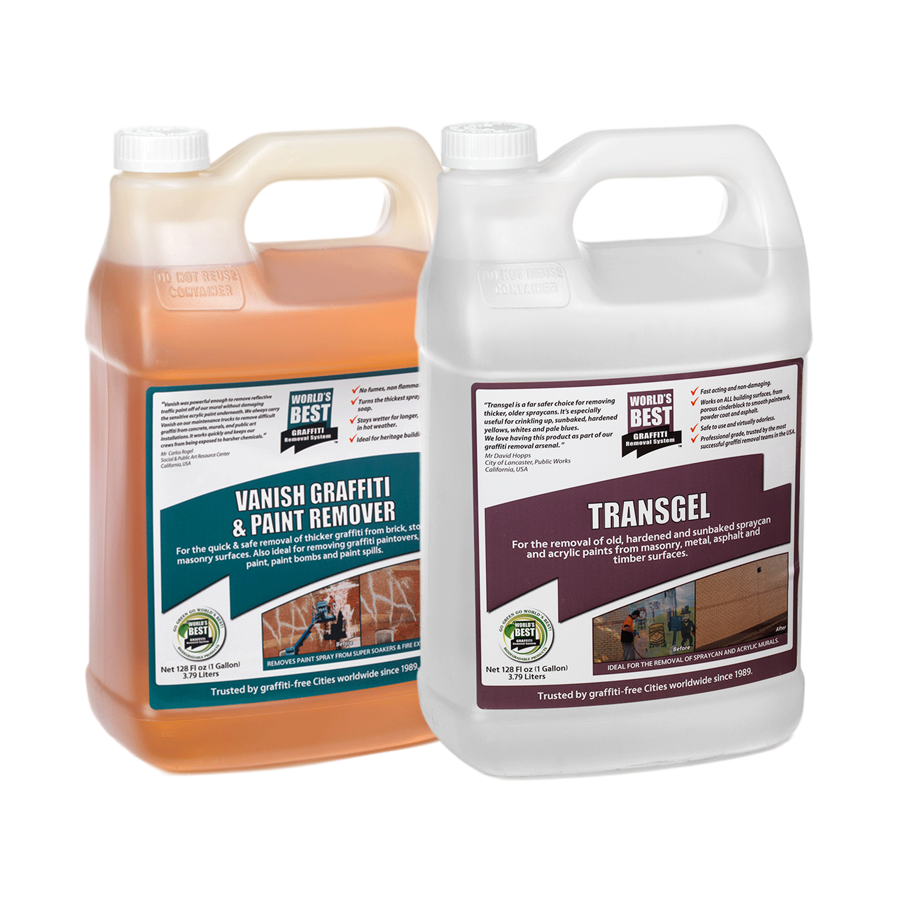 World's Best Paint Remover Value Pack – World's Best Graffiti Removal ...