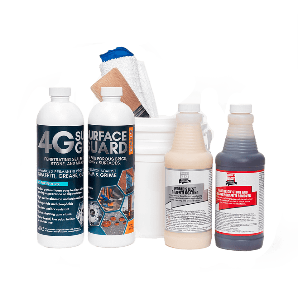 World's Best Anti-Graffiti Coating Kit – World's Best Graffiti Removal ...