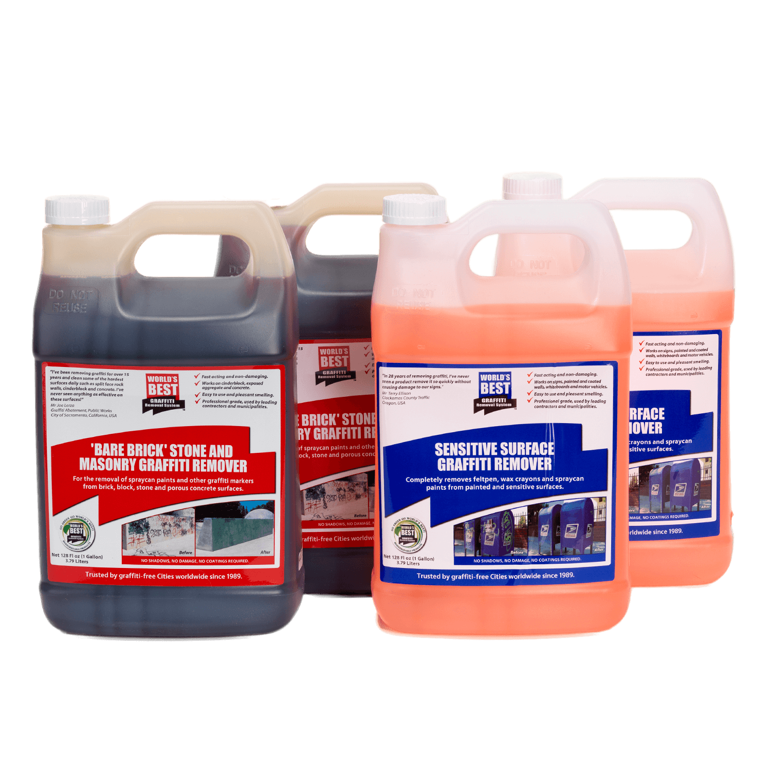World's Best Graffiti Remover Products Value Pack – World's Best ...